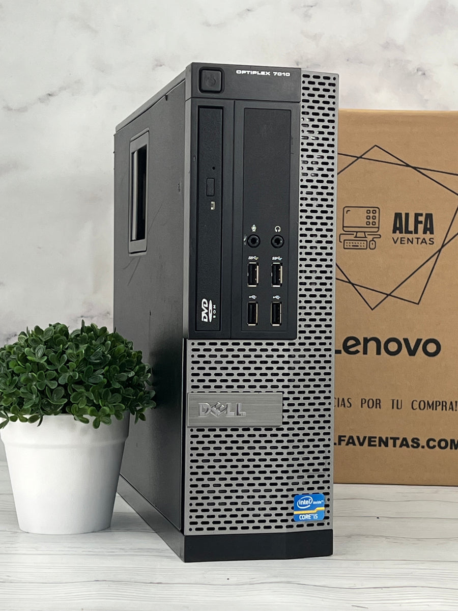 CPU Dell OptiPlex 7010 SFF – Core i5 3ra Gen | SSD 240GB | 8GB RAM | W – Alfa Ventas