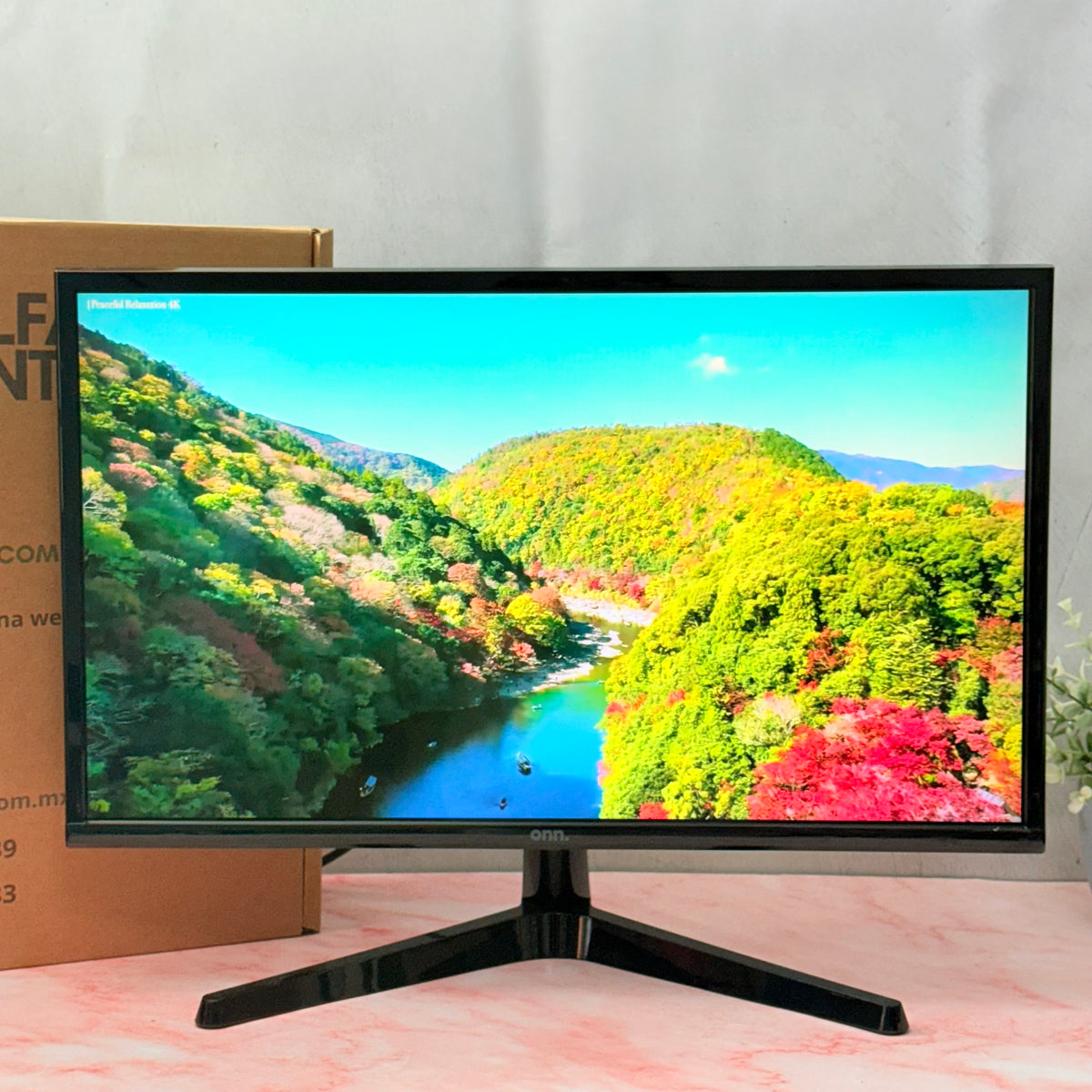 Monitor ONN 22” LED Full HD HDMI VGA 1920 x 1080 píxeles 60Hz 5ms ...