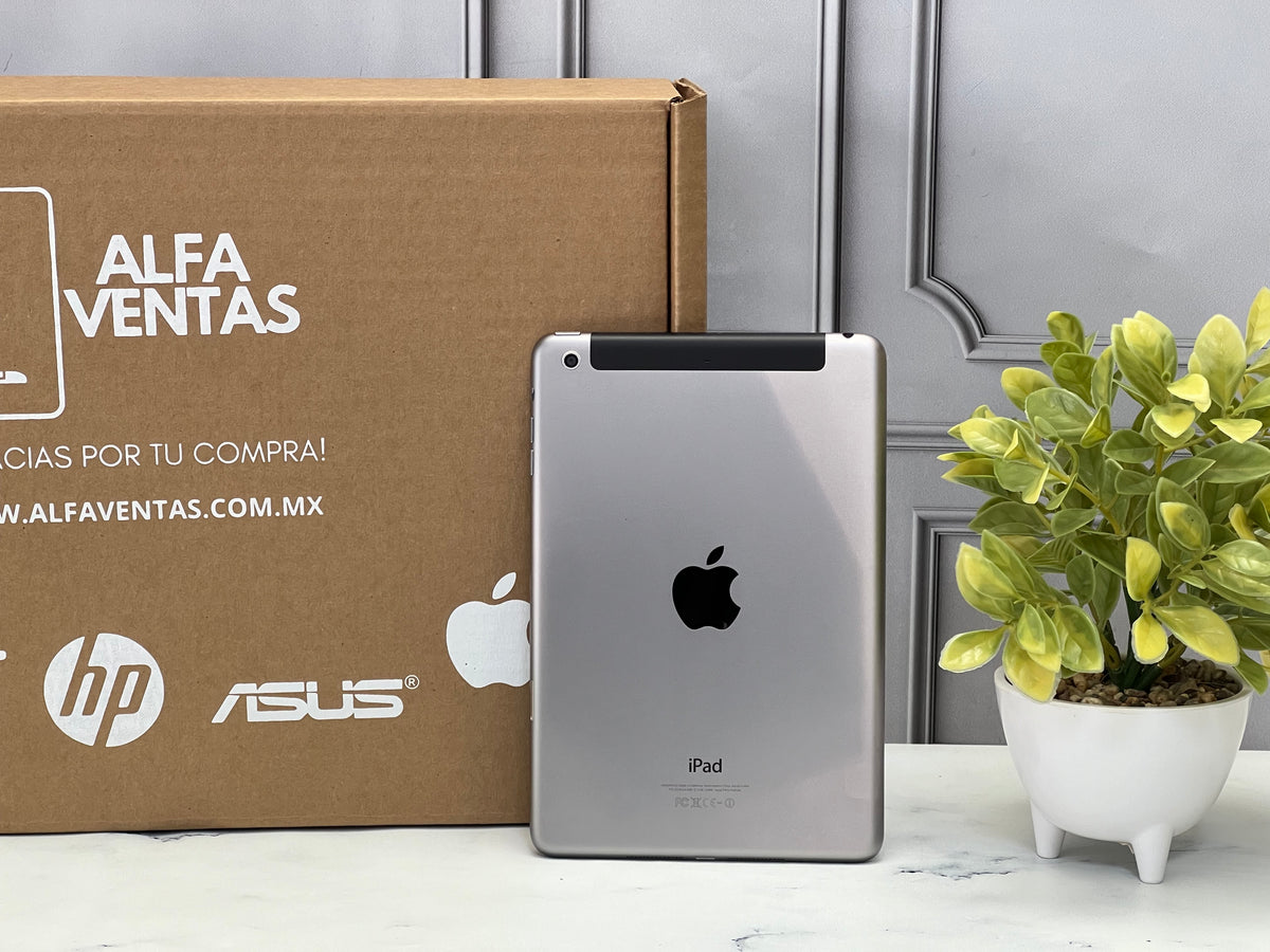 iPad mini 2 32GB iOS 12.5.7 Modelo A1490 WiFi + Cellular – Alfa Ventas