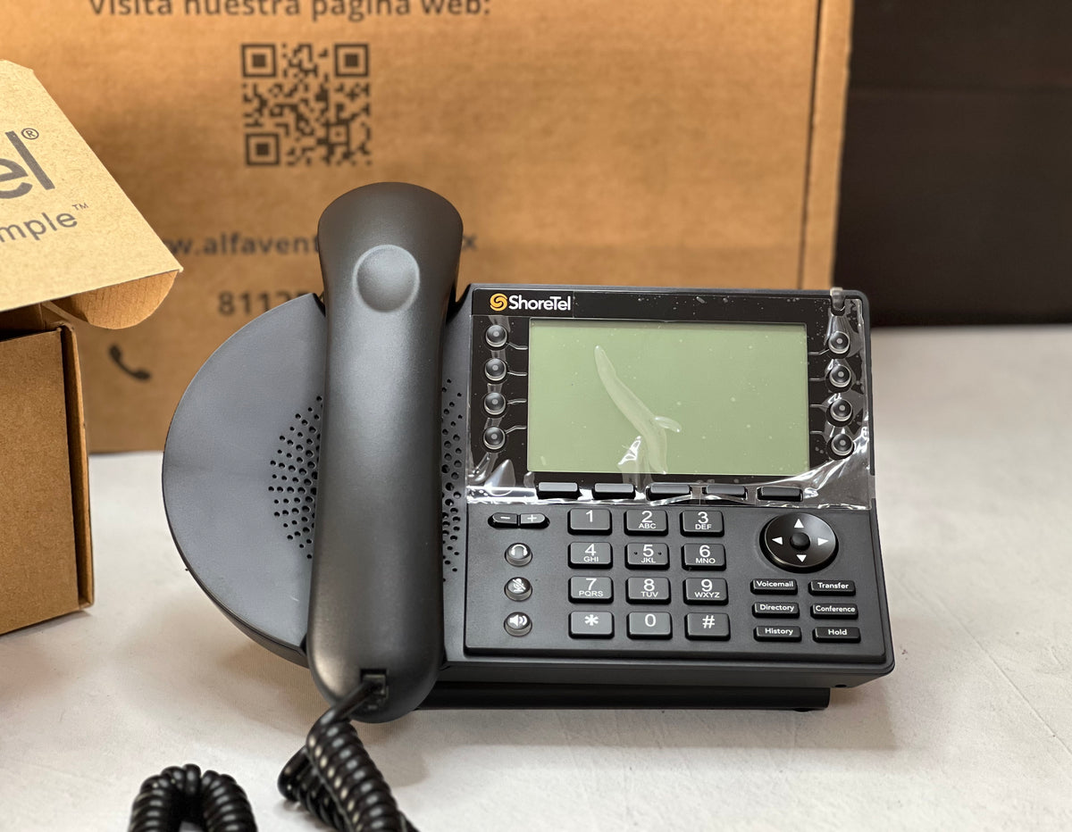 Teléfono ShoreTel IP480 – VoIP de 8 líneas – Alfa Ventas