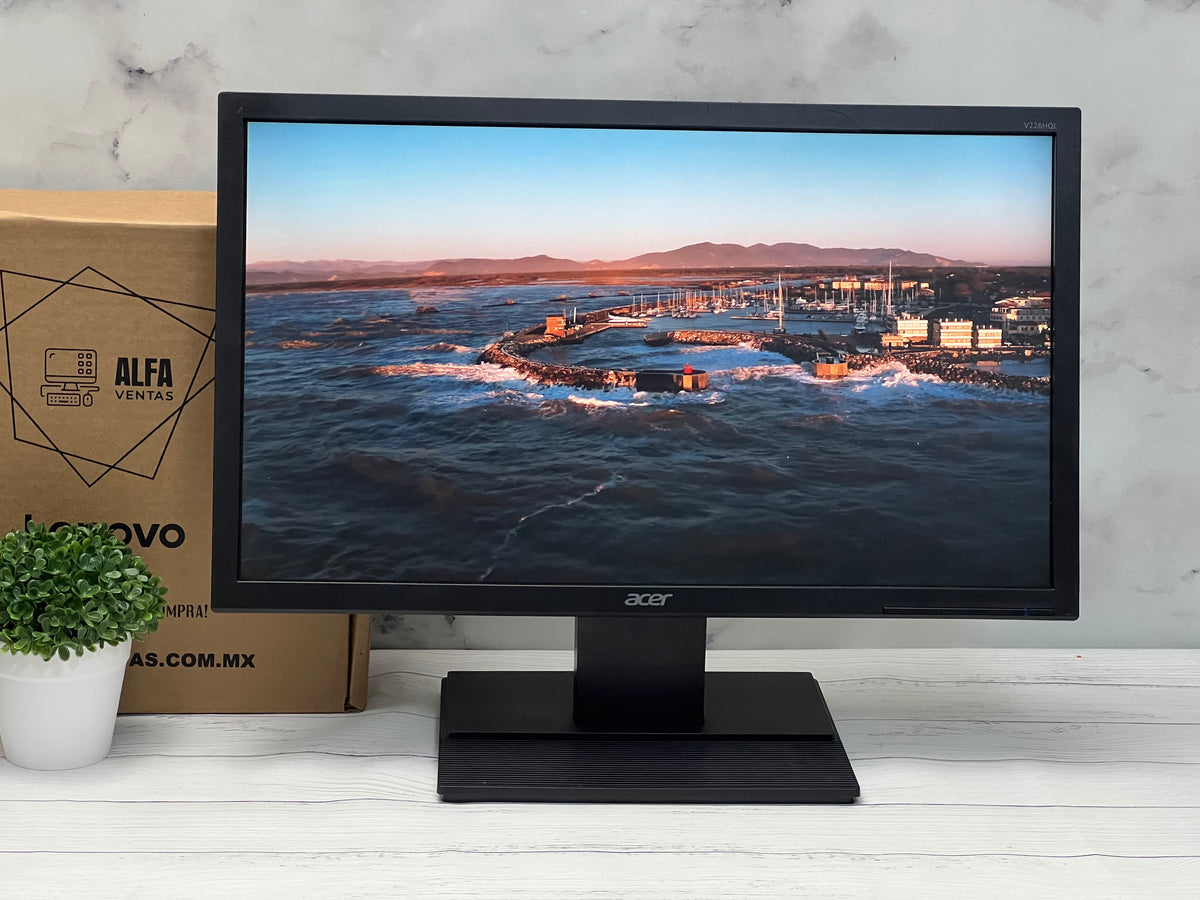 Monitor Acer 21.5” V226HQL LCD Full HD VGA-DVI 75Hz 5ms – Alfa Ventas