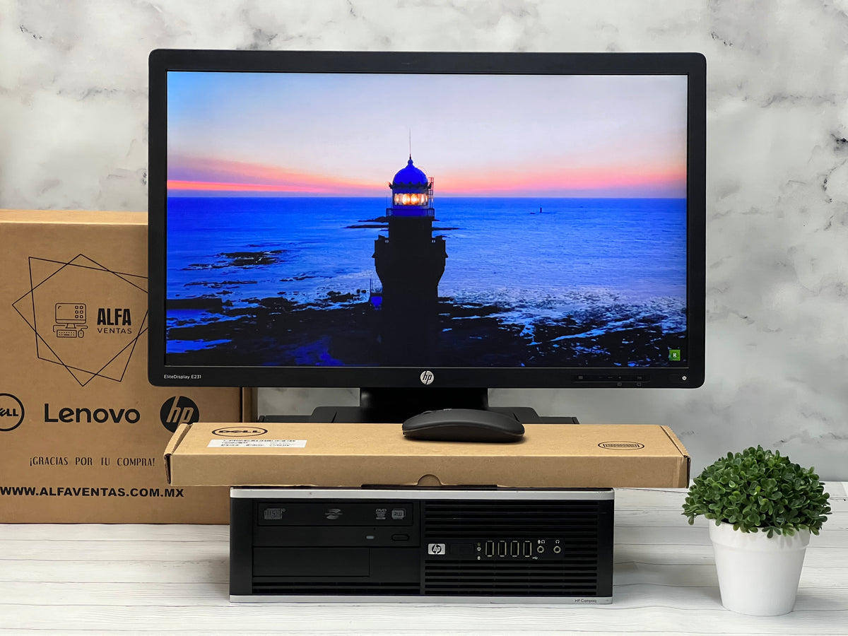 Computadora completa HP Compaq 6200/8200 Core i5 2da Gen SSD 240GB 8GB ...