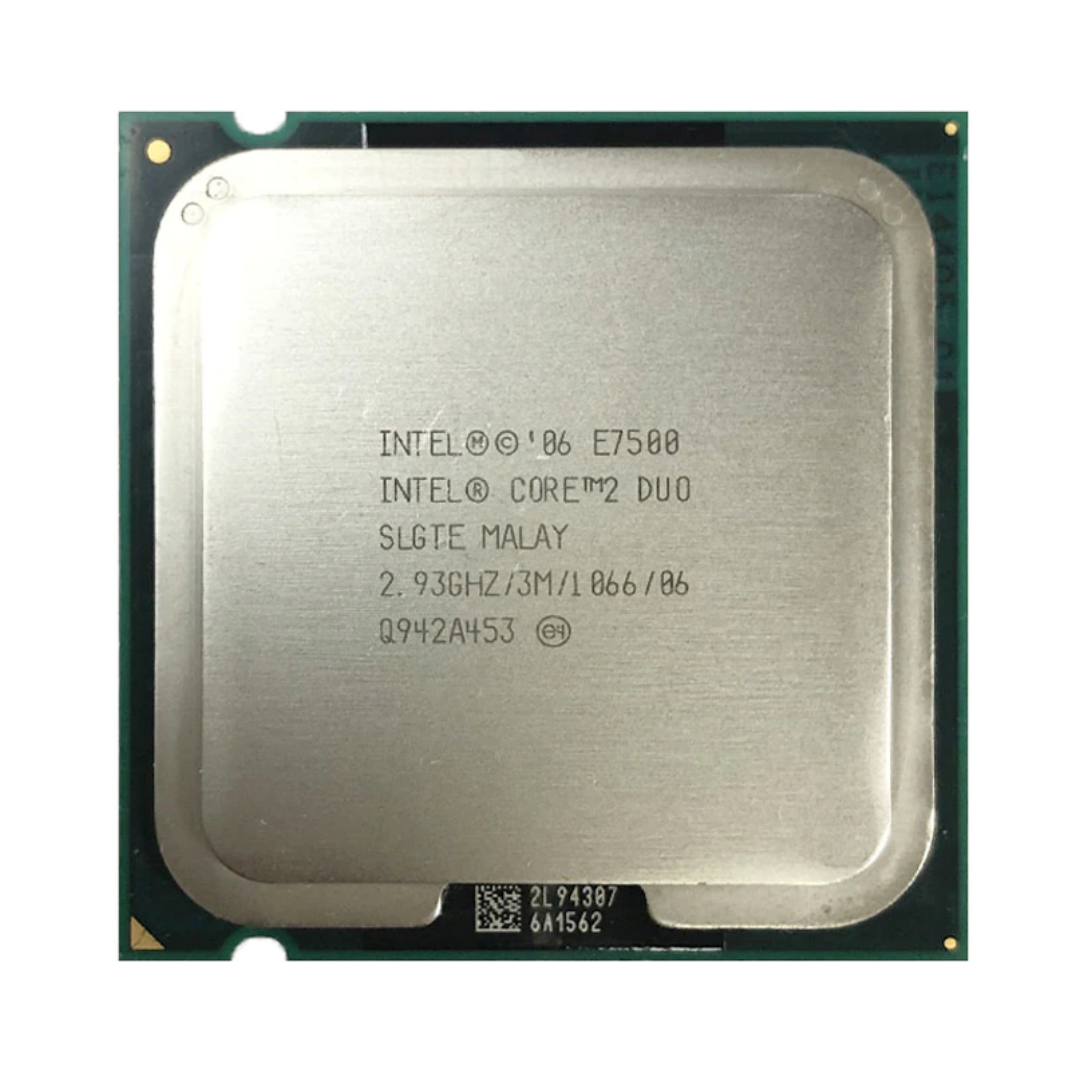 Procesador Intel Core 2 Duo E7500, 2.93Ghz, LGA775 – Alfa Ventas