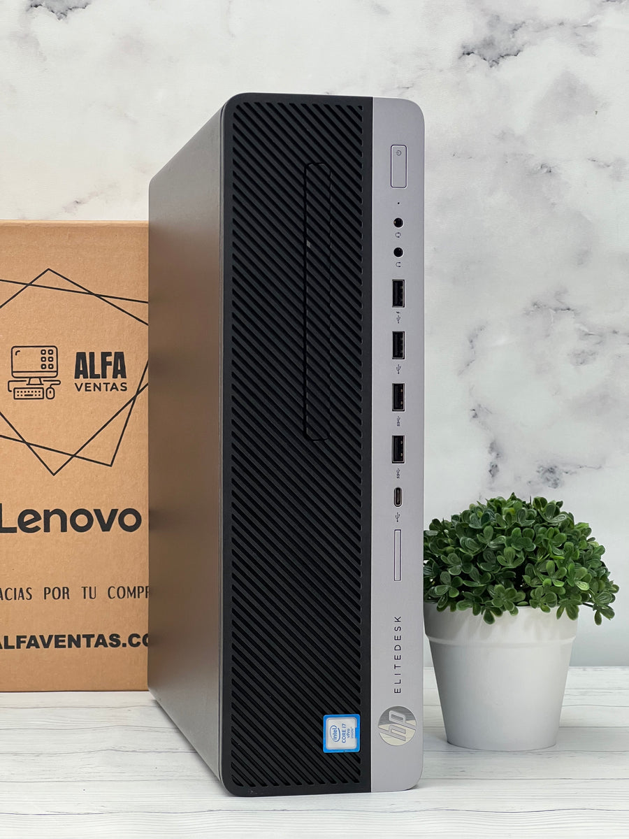CPU HP EliteDesk 800 G3 Core i7 6ta Gen | 16GB RAM | SSD 240GB | Tarje ...