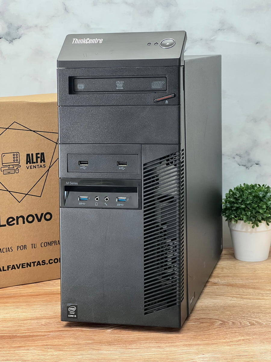 CPU LENOVO THINKCENTRE M83 TORRE Core i5 4ta gen SSD 240GB 16GB RAM ...