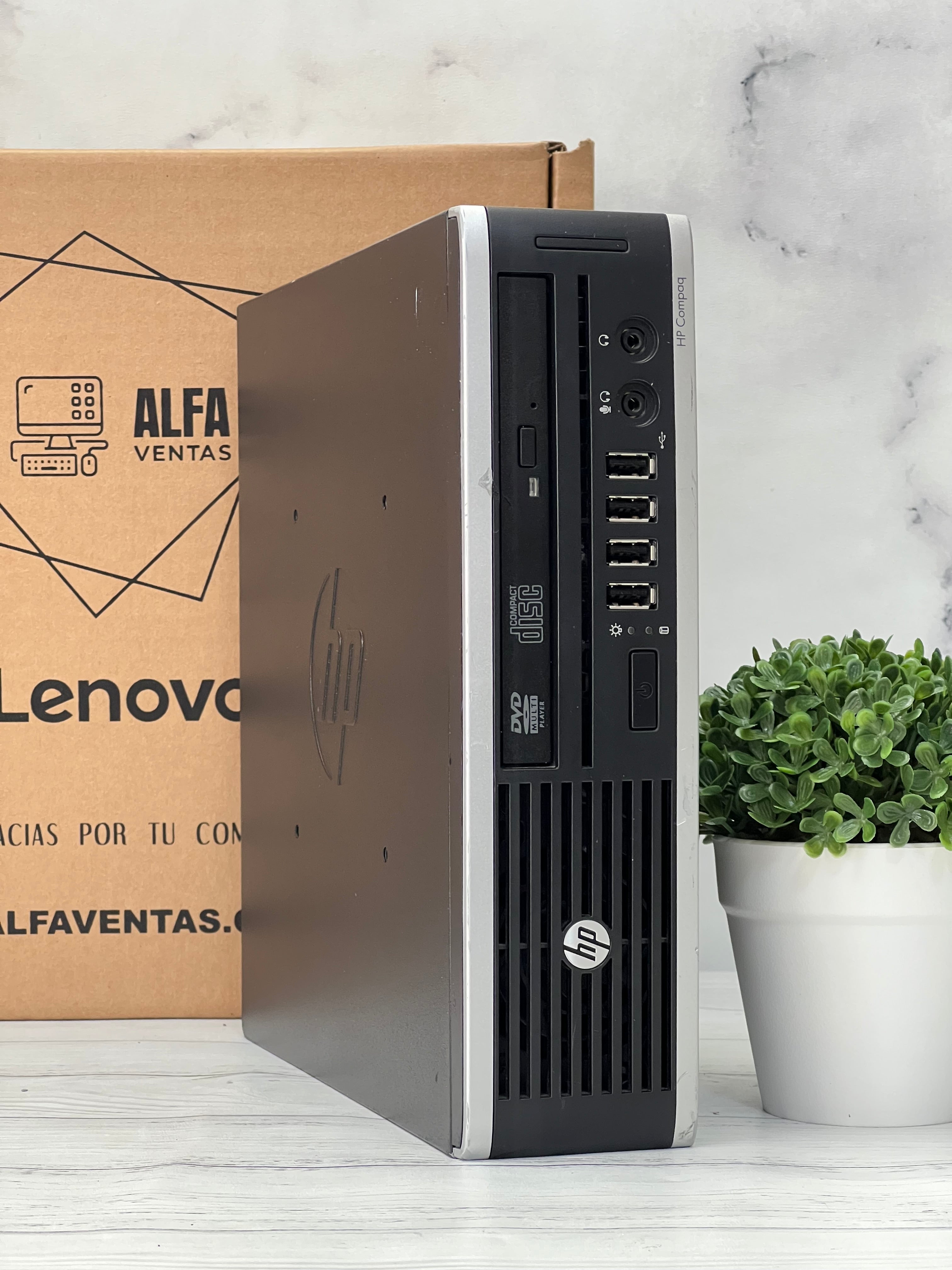 CPU HP COMPAQ Elite 8300 usff Core i7 3era Gen SSD 256GB RAM 8GB DDR3 ...